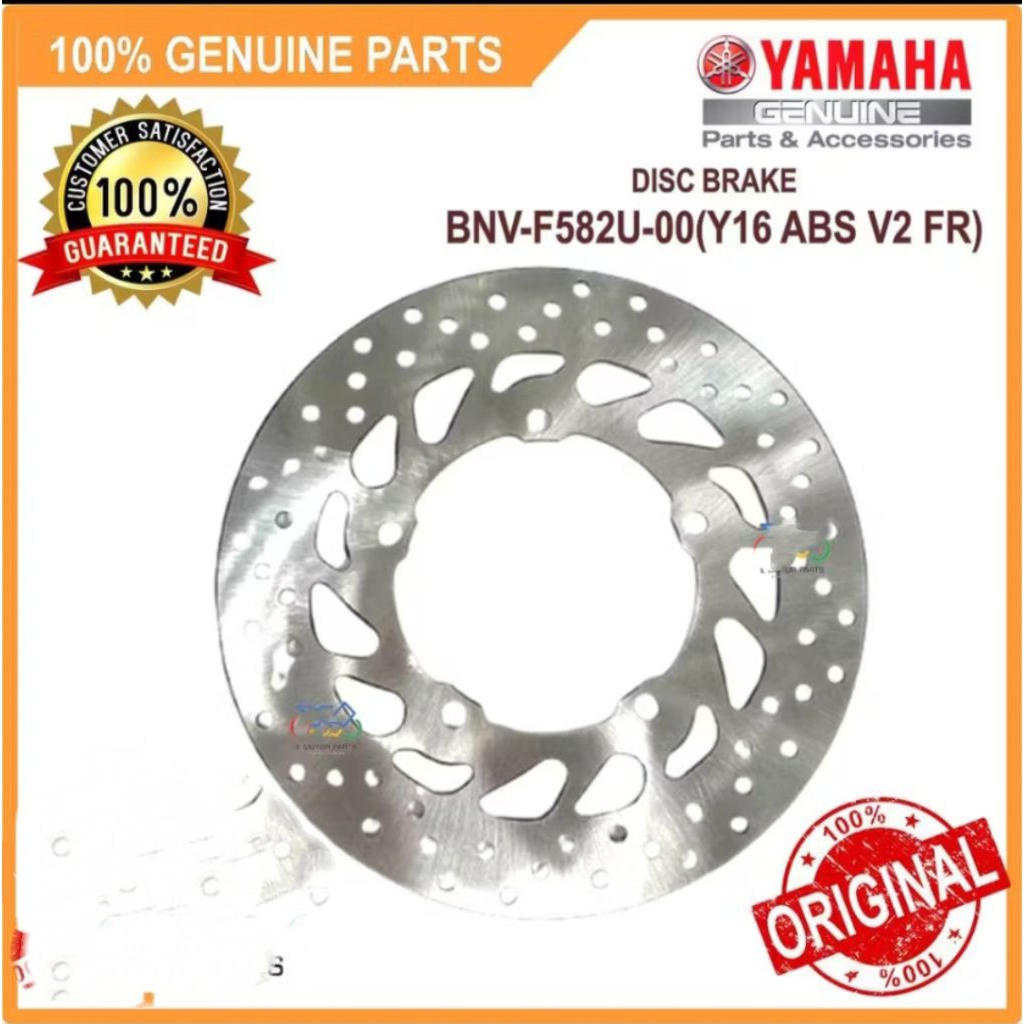 BNV-F582U-00 Y16 DISC BRAKE Y16 ABS V2 FR RIGHT DISC BRAKE PINGGAN ...
