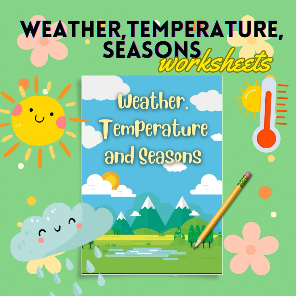 Lembaran Kerja Cuaca & Musim untuk Kanak Kanak | Fun Weather Printable ...