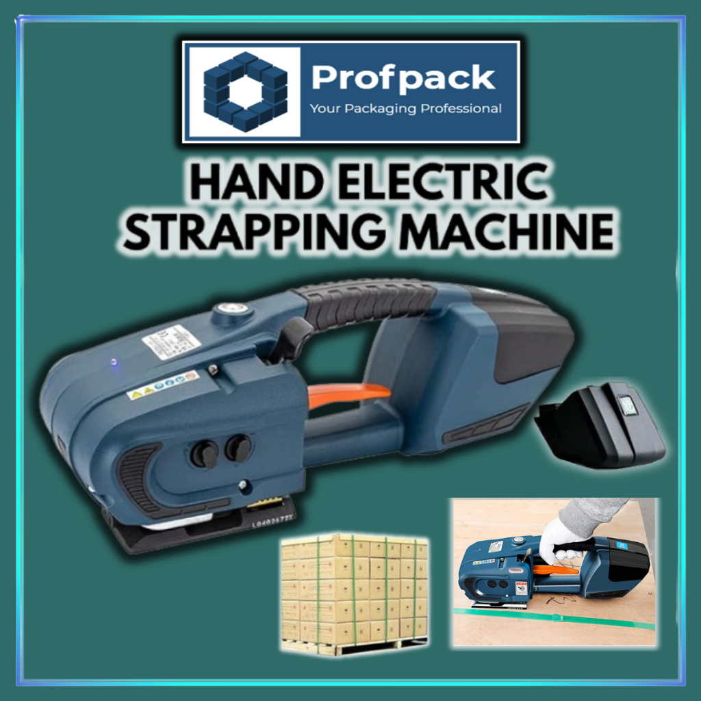 Hand Electric strapping tensioner machine PP/PET belt band battery ...