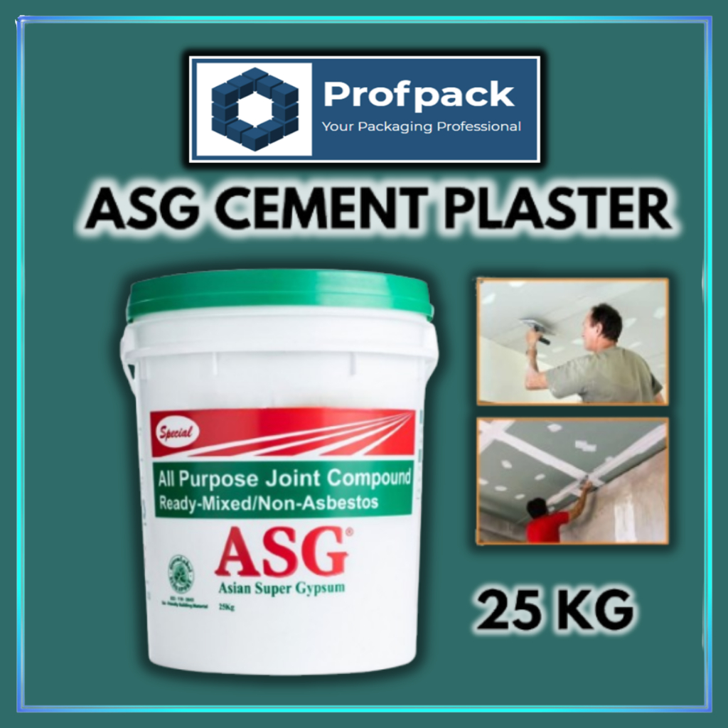 ASG Plaster Compound Joint Compound Cement Plaster Ceiling & Stopping ...