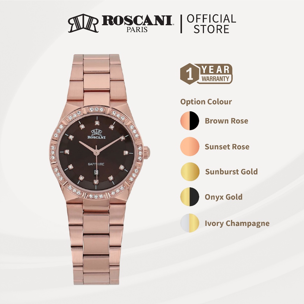 Roscani Celestia E43 Bracelet Women Watches | Watch For Women | Shopee ...