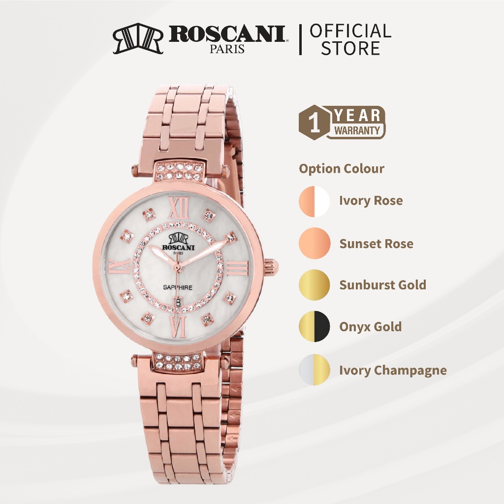 Roscani Mirella E44 Bracelet Women Watches | Watch For Women | Shopee ...