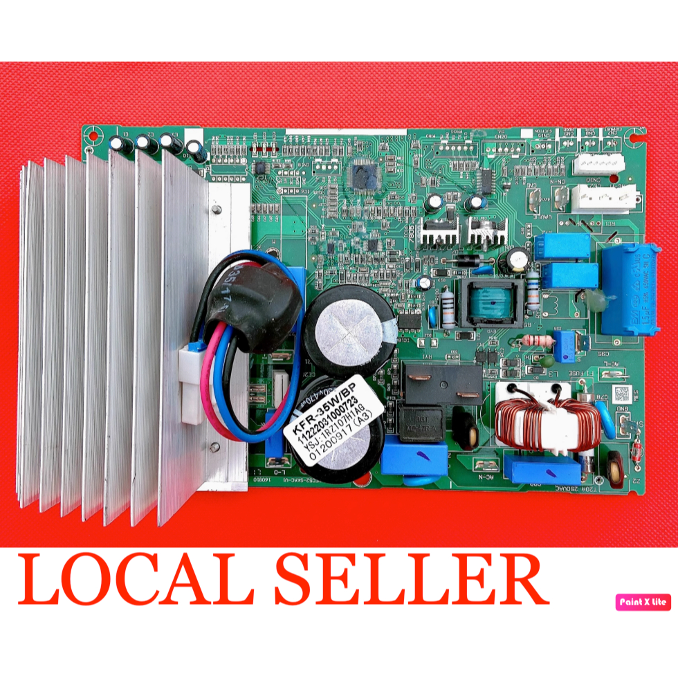 AS-12U4/FER1DI-MY AS-12U4 AUX Outdoor Power Board PCB PC Board ...