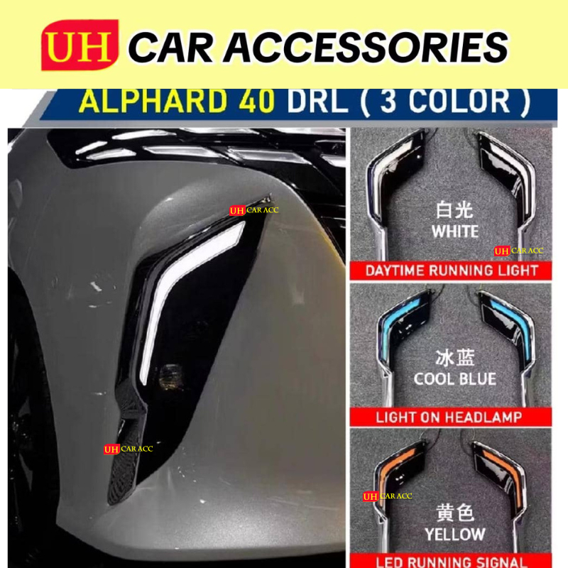 TOYOTA ALPHARD AH40 2023 - 2025 DAYLIGHT DRL RUNNING LIGHT SIGNAL ...