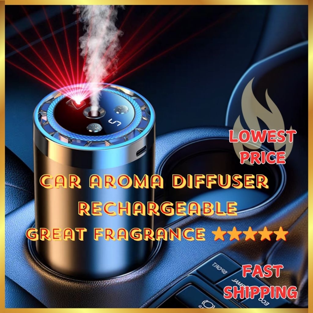 🔥[SMart91]🔥 Car Aroma Diffuser Car Fragrance Reed Diffuser Air ...