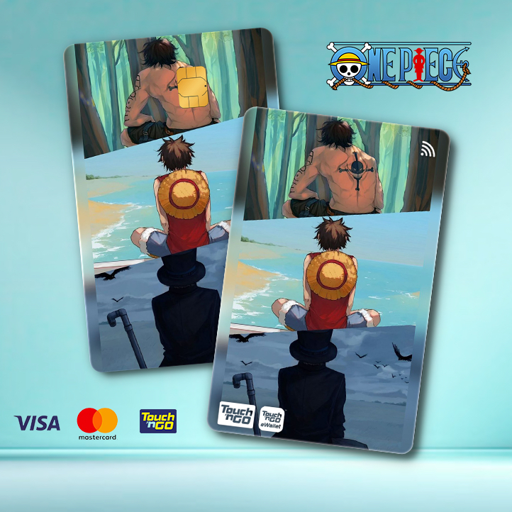 One Piece - Touch n Go Card Sticker Cover TNG / MASTER / VISA / CREDIT ...