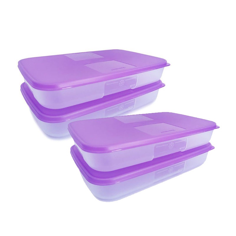 Tupperware Freezermate Essential Set Red Merah Freezer Mate 550ml Fast ...