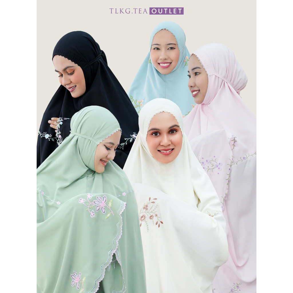 [As Is] Premium Telekung 2024 by Telekung Tea | Telekung Sulam Premium ...