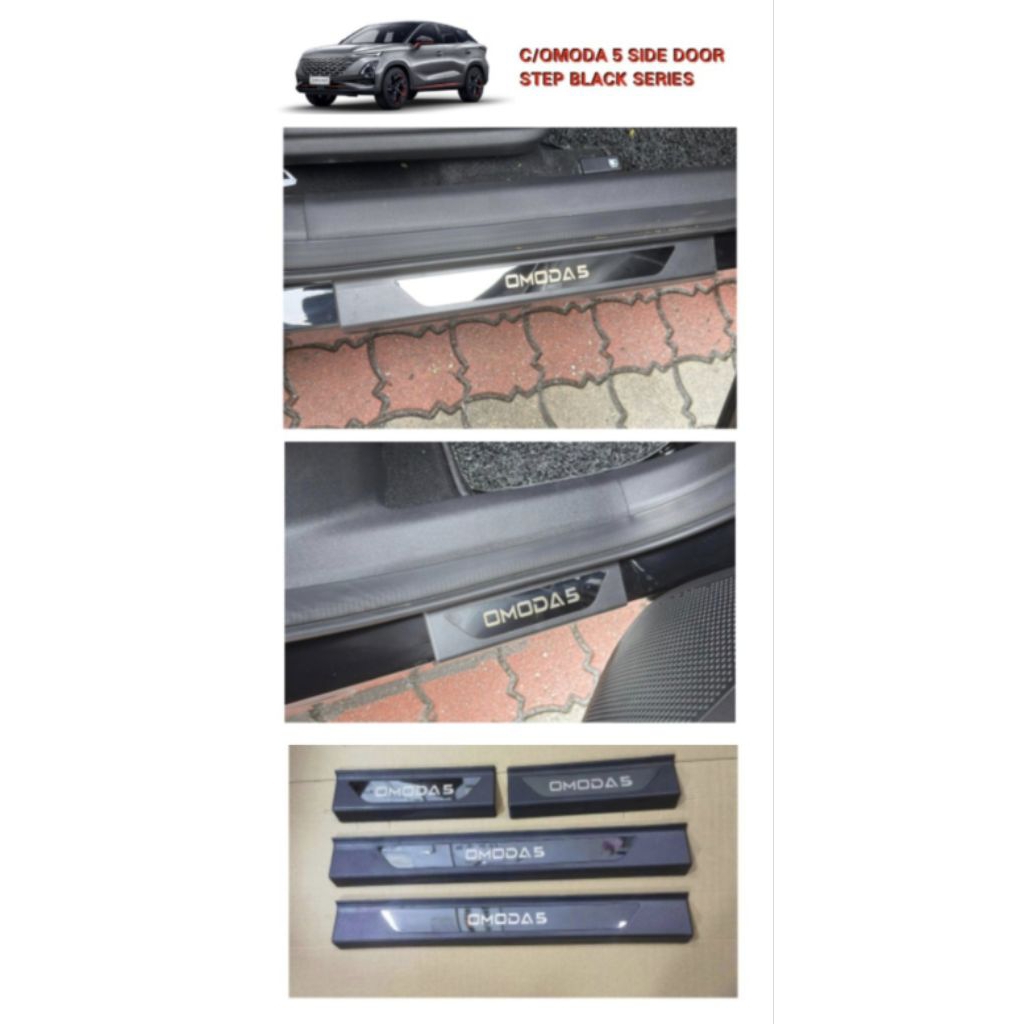 CHERY OMODA 5 SIDE DOOR STEP OEM BLACK SERIES | Shopee Malaysia
