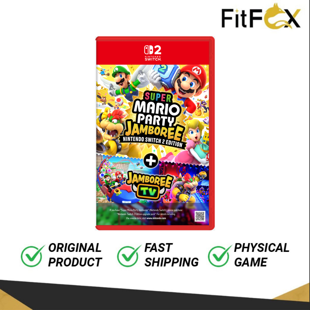 PRE-ORDER Super Mario Party Jamboree + Jamboree TV - Nintendo Switch 2 / NS2 // Estimated ...