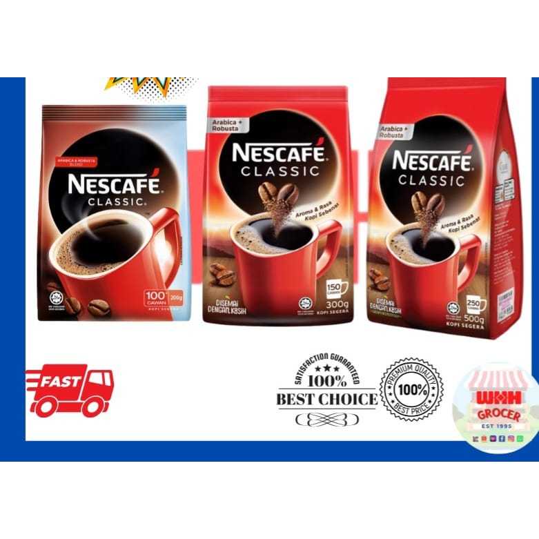 NESCAFE Classic Refill Pack 200g/300g | Shopee Malaysia