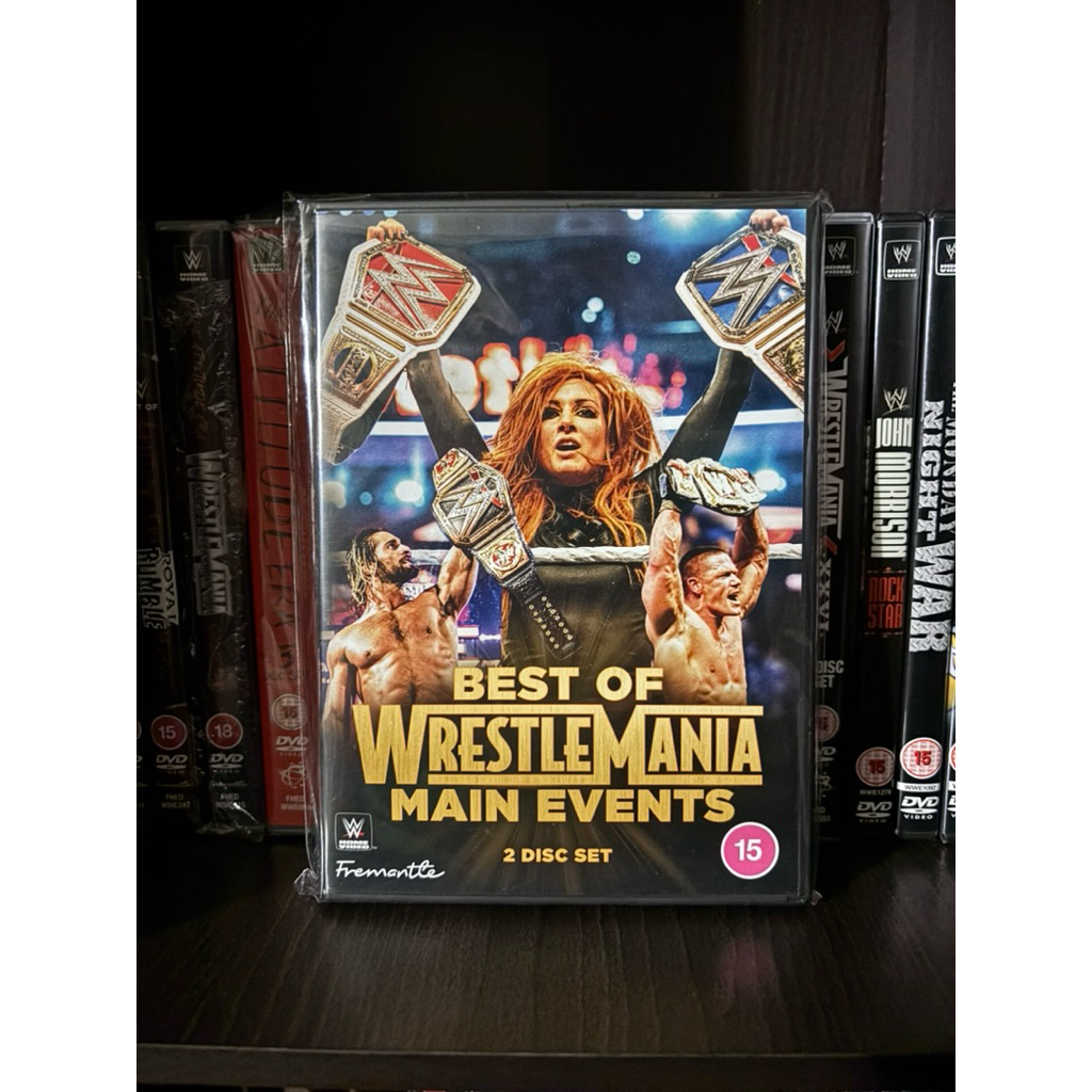 WWE WWF WRESTLING GUSTI VCD DVD ORIGINAL | Shopee Malaysia