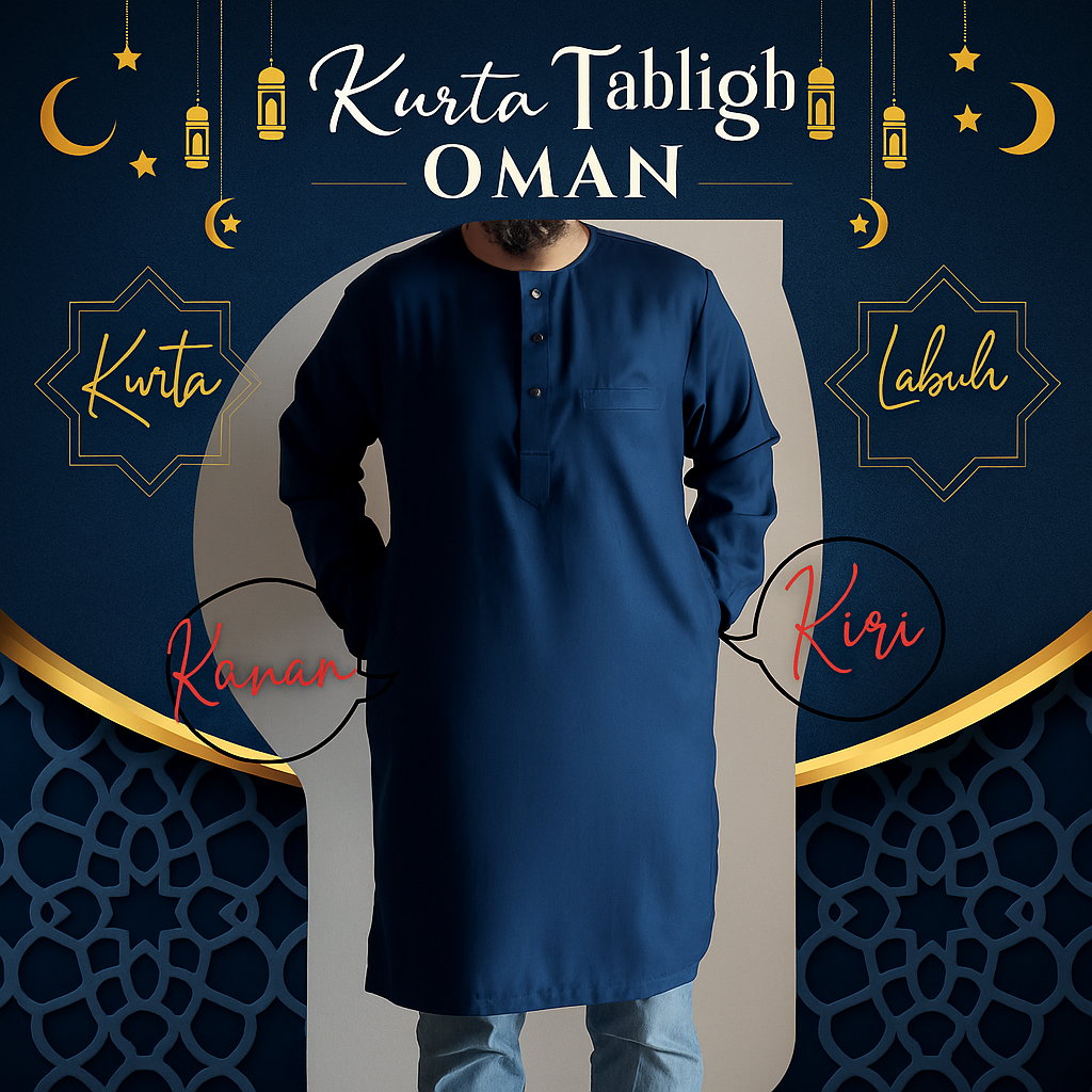 KURTA TABLIGH LABUH / KURTA OMAN LABUH | Shopee Malaysia