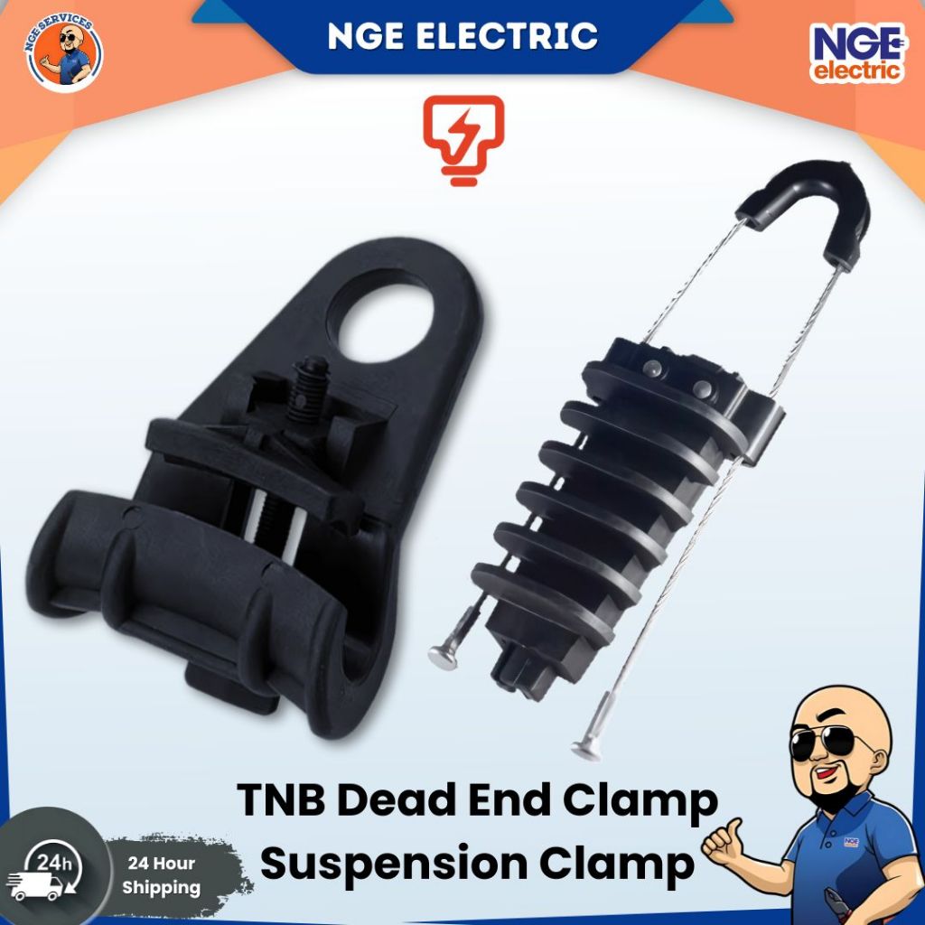 Overhead TNB| TNB Insulated End Clamp / Dead End Clamp 2.1 (16mm to ...