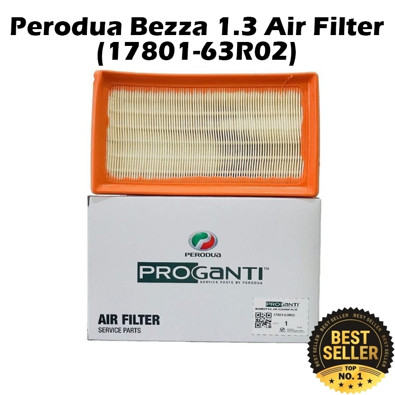 Perodua Bezza 1.3 Enjin Penapis Udara Engine Air Filter (17801-63R02 ...