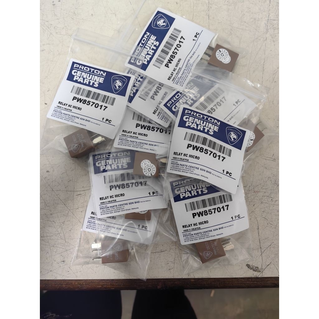ORIGINAL PROTON DECO (35A) PW857017 AIR CON RELAY FAN RELAY EXORA PREVE ...
