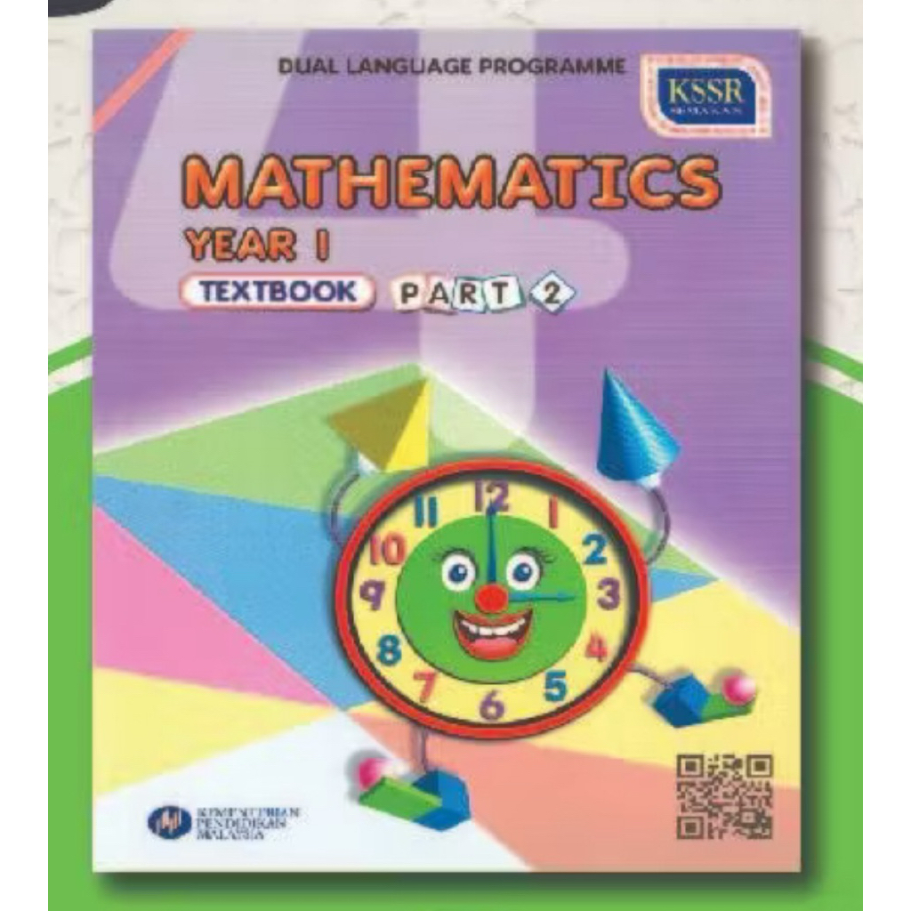 Mathematics DLP Year 1 Part 2 Textbook SK DBP KPM KSSR Buku Teks Matematik DLP Tahun 1 Part 2 ...