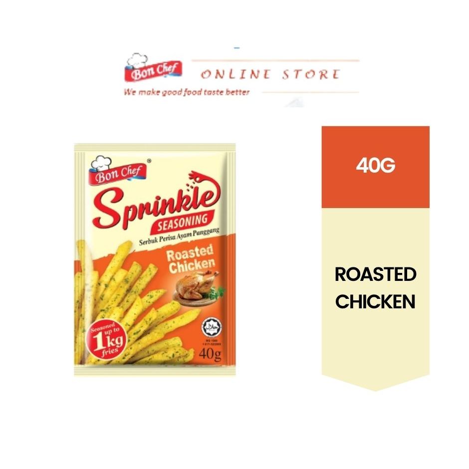 40g ROASTED CHICKEN Sprinkle Seasoning Bon Chef | Shopee Malaysia