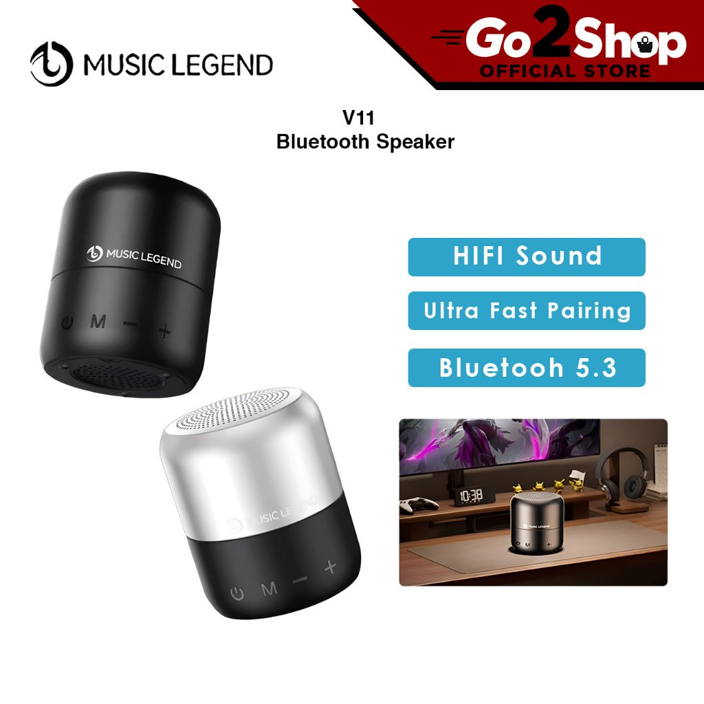 MUSIC LEGEND V11 Speaker: HIFI Sound, Long Battery Life, Bluetooth 5.3 ...