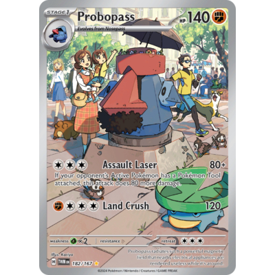 Pokémon TCG - Probopass - 182/167 - Illustration Rare | Shopee Malaysia