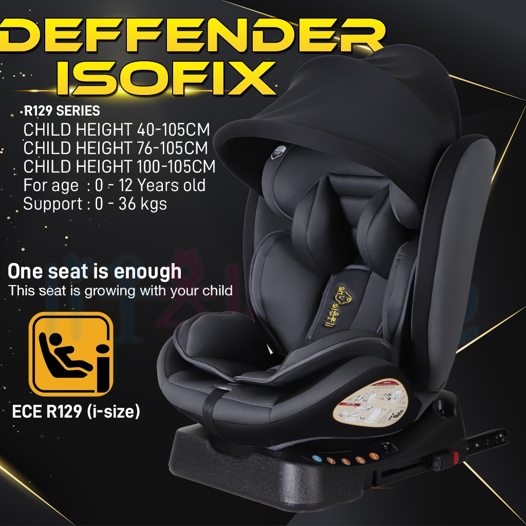 LITTLE ONE BABY DEFENDER CAR SEAT MIROS | NEWBORN TO 12 YEARS | ECE ...
