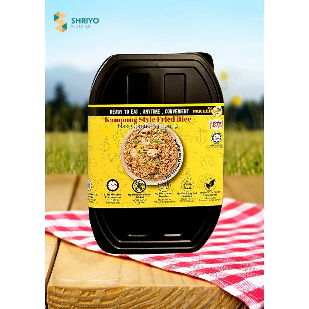 RTE PAK LEH Nasi Goreng Kampung | Kampung Style Fried Rice | Shopee ...
