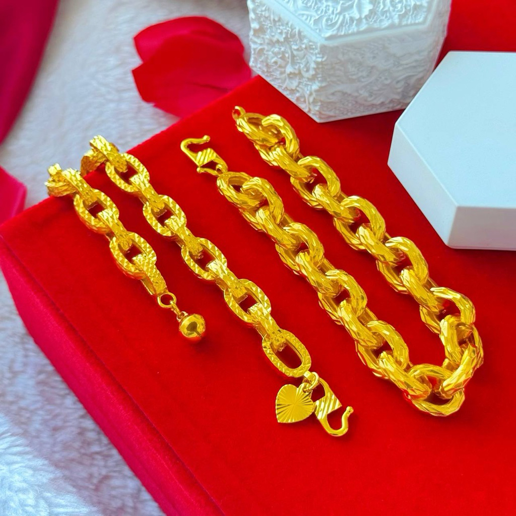 EMAS BANGKOK GELANG TANGAN SAUH PADU | Shopee Malaysia