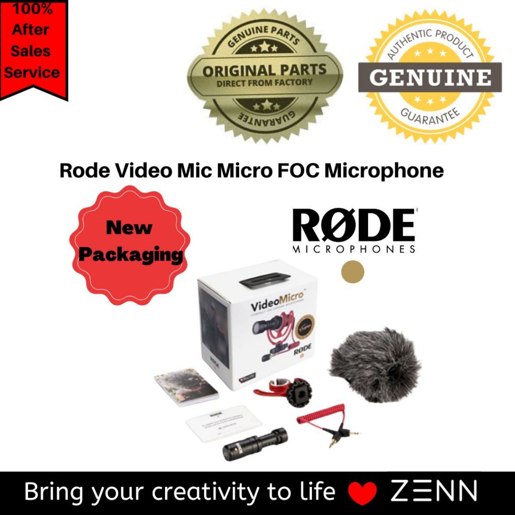 Rode Video Mic Micro FOC Microphone | Shopee Malaysia