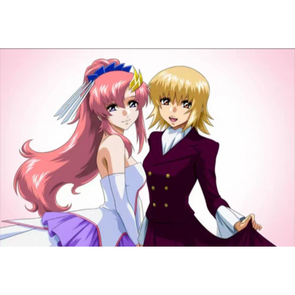 Gundam seed wall scroll （only cagalli and lacus） | Shopee Malaysia