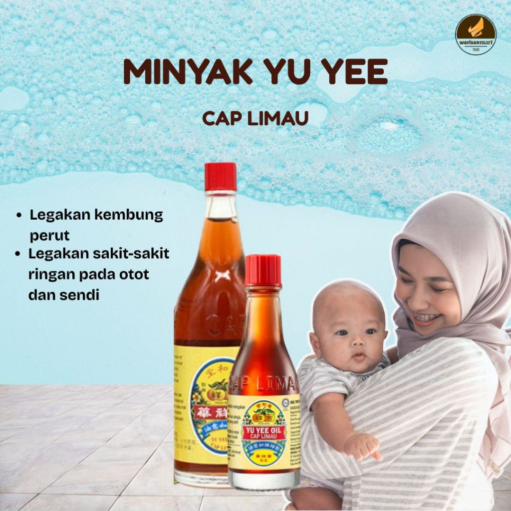 Minyak Telon Baby Yuyi Cap Limau Yu Yee Oil 10 ml & 22 ml | Shopee Malaysia