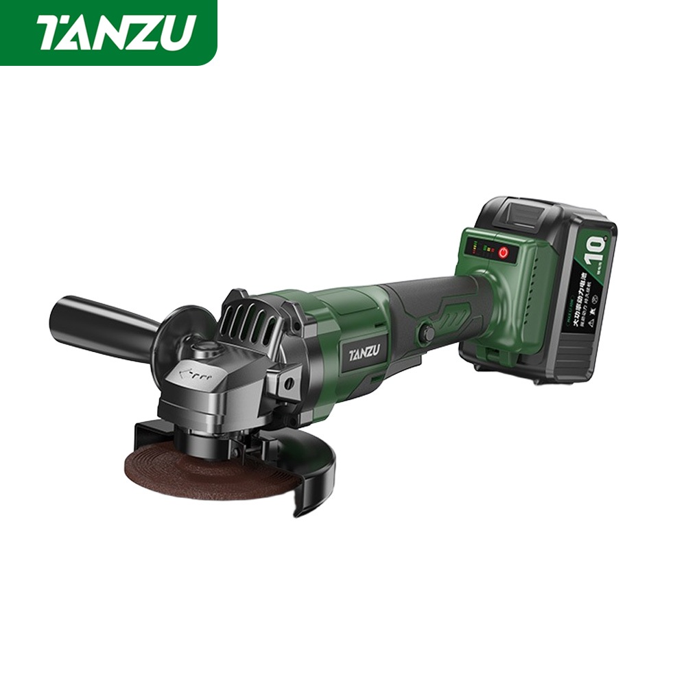 TANZU Brushless Cordless Angle Grinder Set TZ-J-980/MT-21V | Shopee ...
