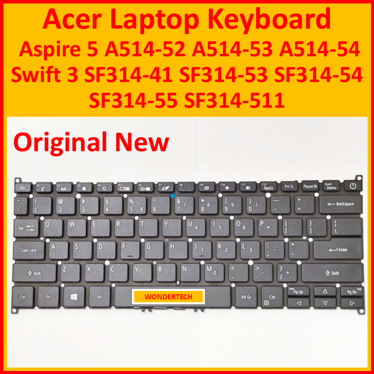Acer Aspire 5 A514-52 Laptop Keyboard A514-53 A514-54 Swift 3 SF314-41 ...