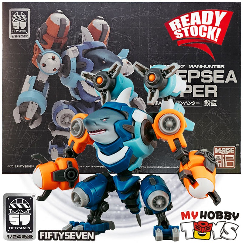 FIFTYSEVEN Model Kits - Number 57 ManHunter - Deepsea Ripper ( Shark ...