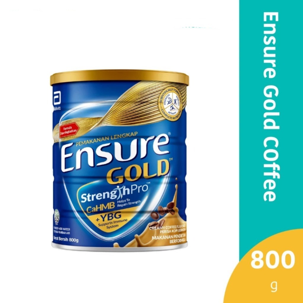 Ensure Gold Coffee Adult Susu Powder 800g ( EXP : 01/2026 ) | Shopee ...