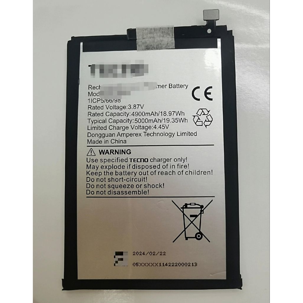 Ready Stock 100% original infinix hot 50 5G hot 50i battery | Shopee ...