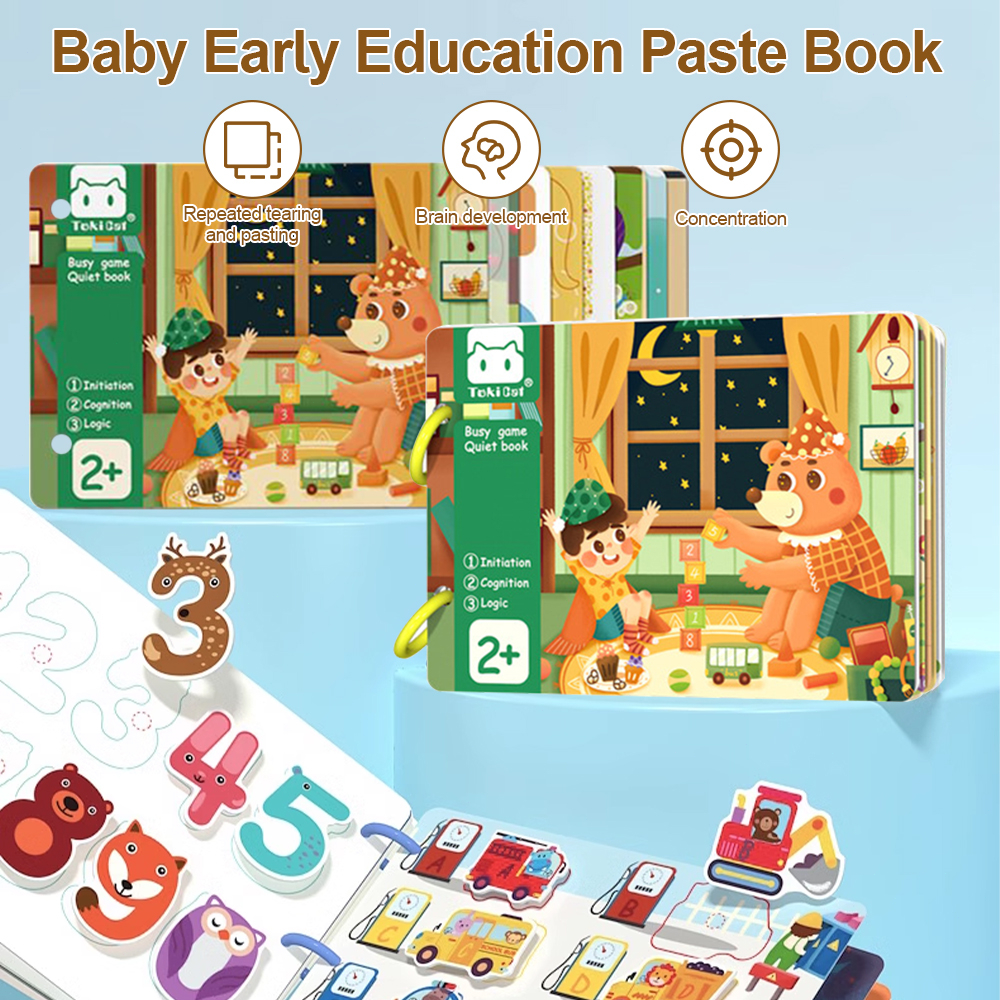 Baby's First Enlightenment Book Busy Book for Kids 3 years Early ...