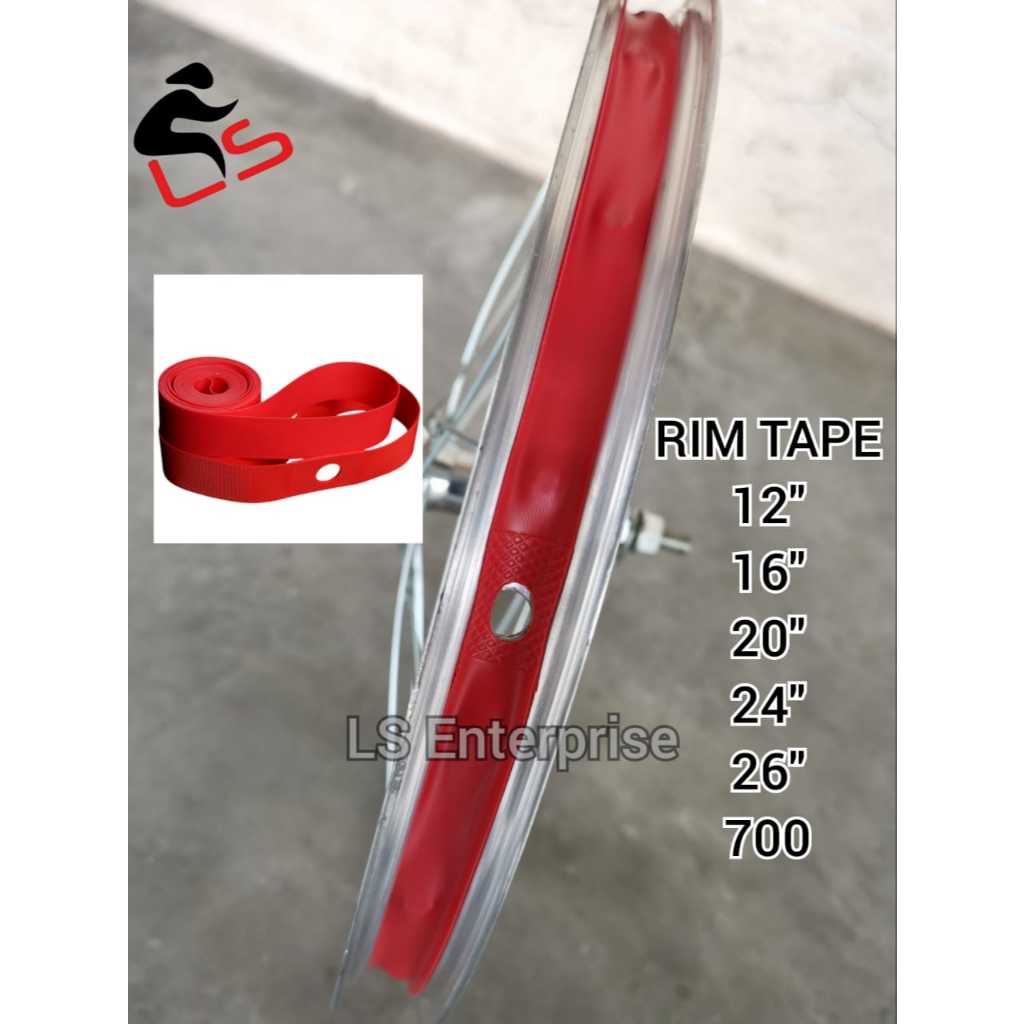 High Pressure Rubber Bike Inner Tube Pad Rim Tape Liner Puncture Proof ...