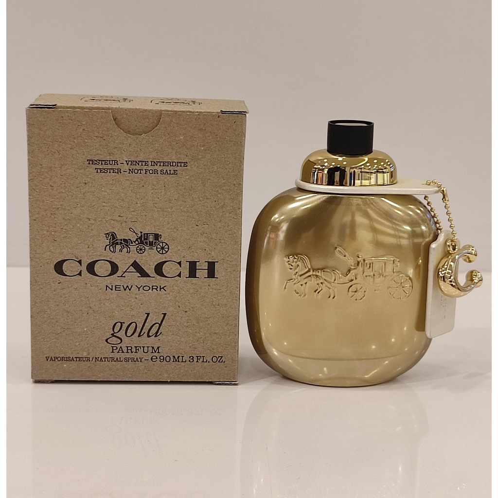 ORIGINAL Coach Gold Parfum 90ml TESTER Perfume (2025) | Shopee Malaysia
