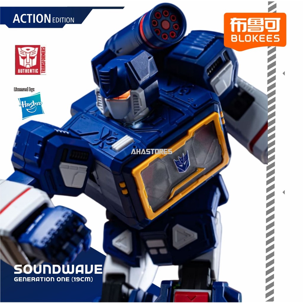 Soundwave – Action Edition by BLOKEES Officially Licensed by Hasbro ...