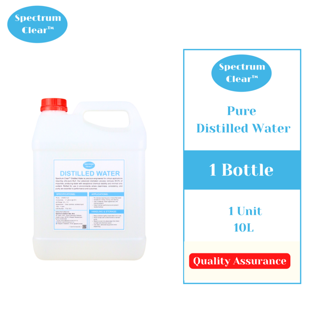 Distilled Water/Air Suling 10L | Lab Grade | Malaysia Manufacturer ...