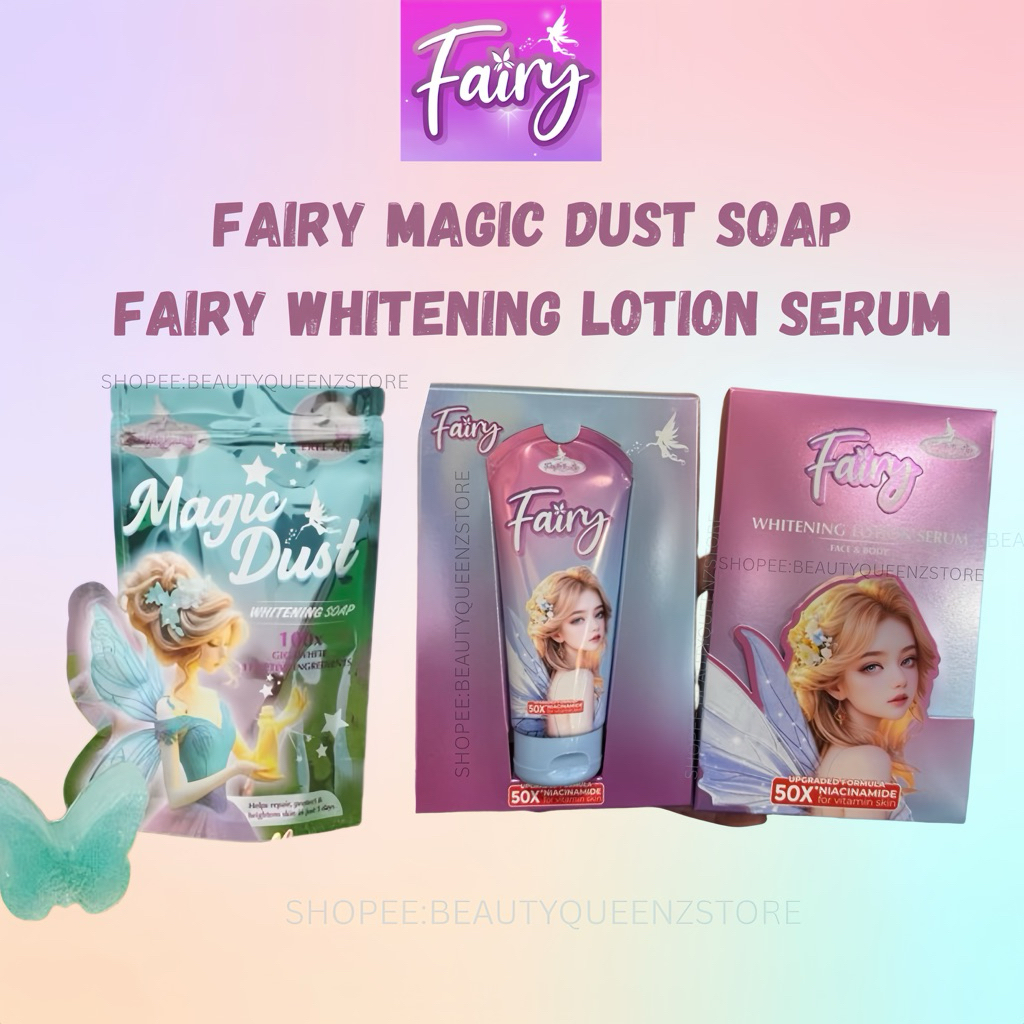 FAIRY MAGIC DUST WHITENING SOAP | FAIRY WHITENING LOTION SERUM ORIGINAL ...