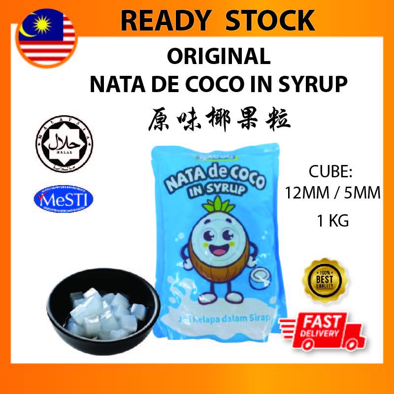 NACCO Original Nata de Coco in syrup 1 KG - Halal 原味椰果 | Shopee Malaysia
