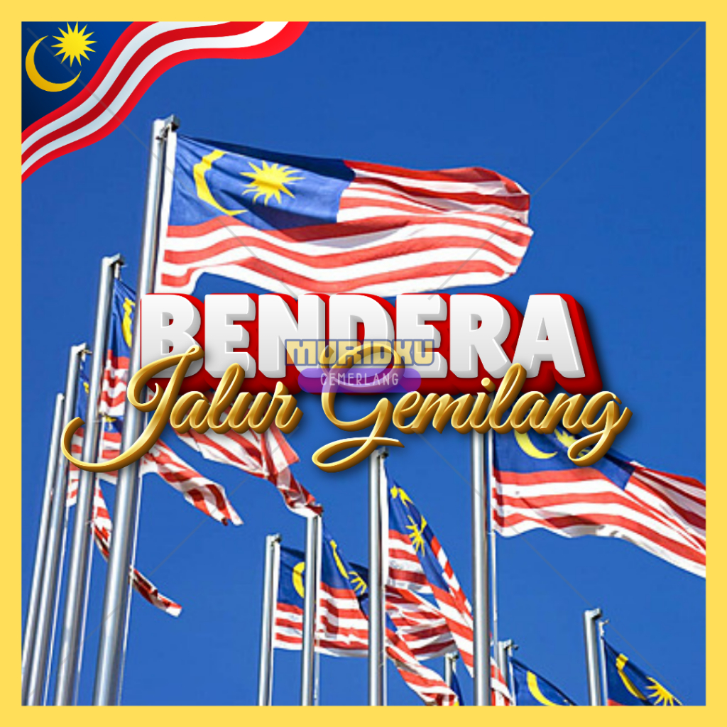 SAMBUTAN MERDEKA - BENDERA JALUR GEMILANG 2X4 & 3X6 BENDERA MALAYSIA ...