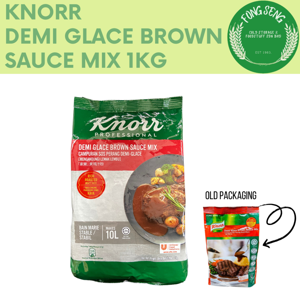 Knorr Demi Glace Brown Sauce Mix 1kg | Shopee Malaysia