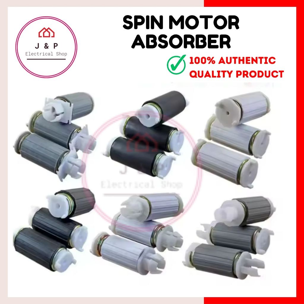 (3pcs- Set) Spin Motor Absorber Stand Leg for Semi Auto Washing Machine ...