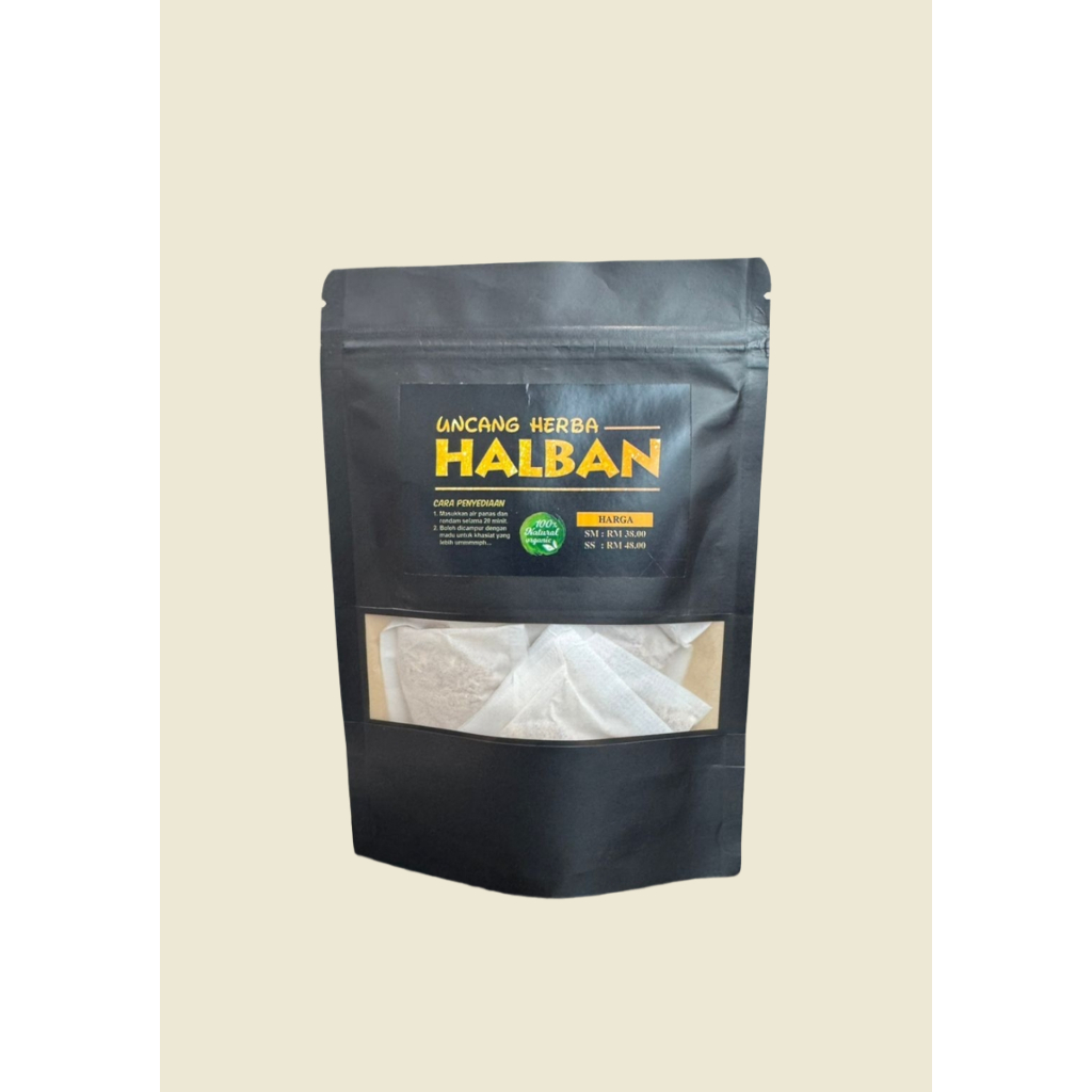 Uncang halban hitam (20 Gelas) | Shopee Malaysia