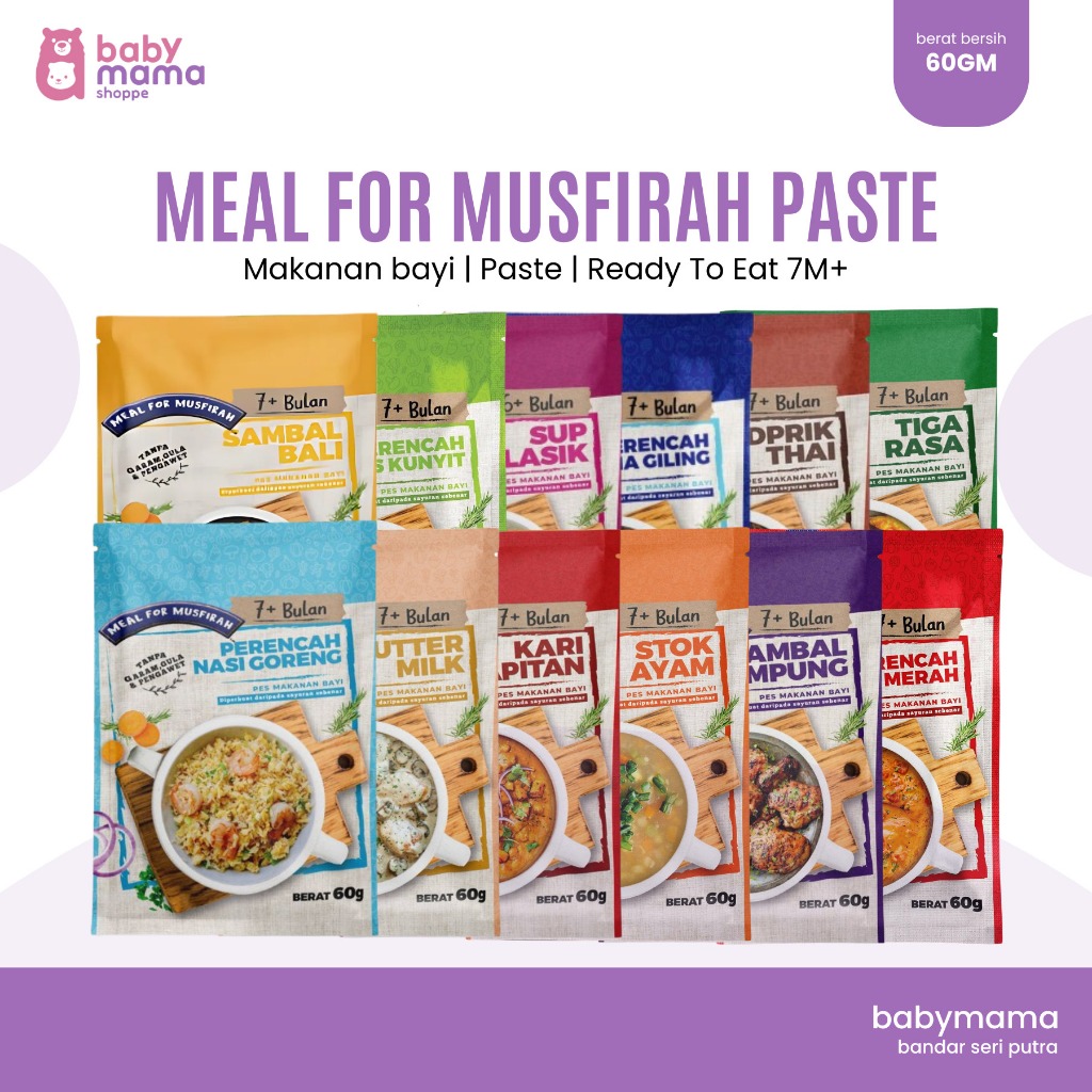 MEAL FOR MUSFIRAH | LUBUK MAKANAN BAYI | BABY FOOD | PES MAKANAN BAYI ...