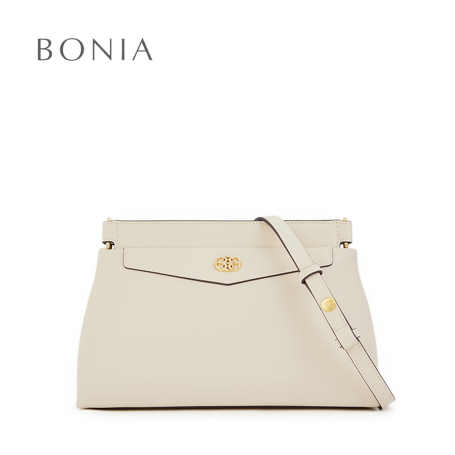 Bonia Beige Pure Crossbody Bag | Beg Silang Badan | Shopee Malaysia