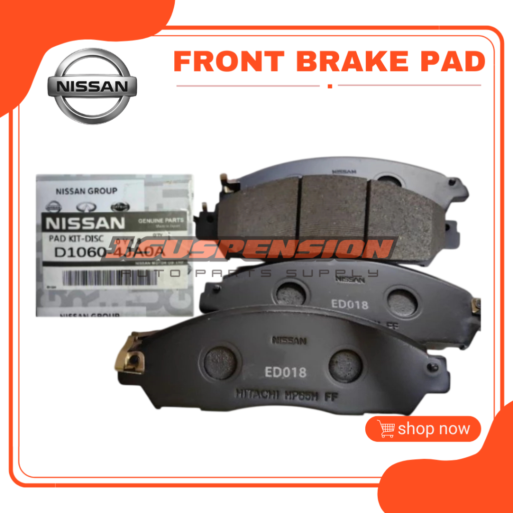 Nissan OEM Front Disc Brake Pad - Nissan Navara NP300 D23 New Frontier ...