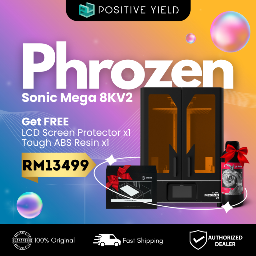 [Ready Stock]Phrozen Sonic Mega 8KV2 15"LCD 3DPrinter | Distributor Malaysia | FREE Tough ABS ...